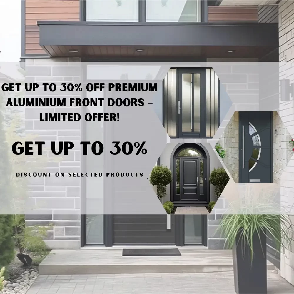 Best Aluminium Front Doors in Dubai & Abu Dhabi – Best Offer