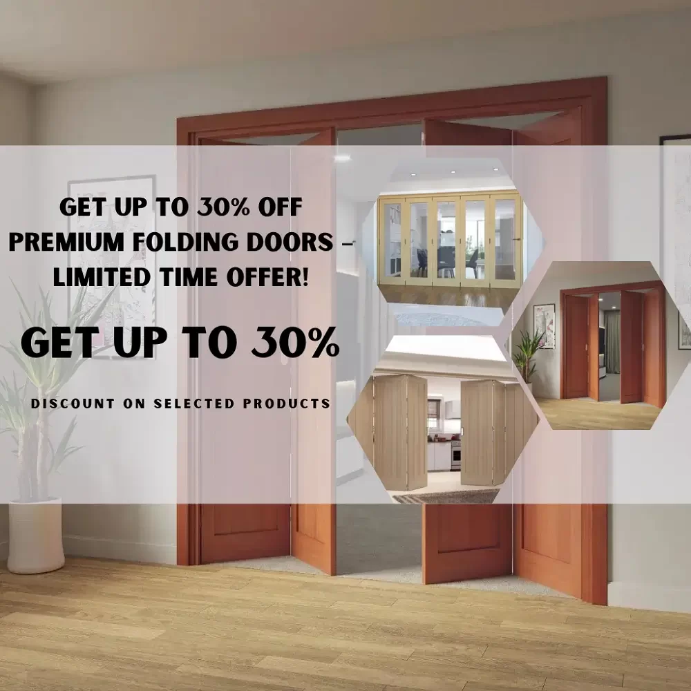 Folding Door | Aluminium and Wooden Foldable Door | Shop Now