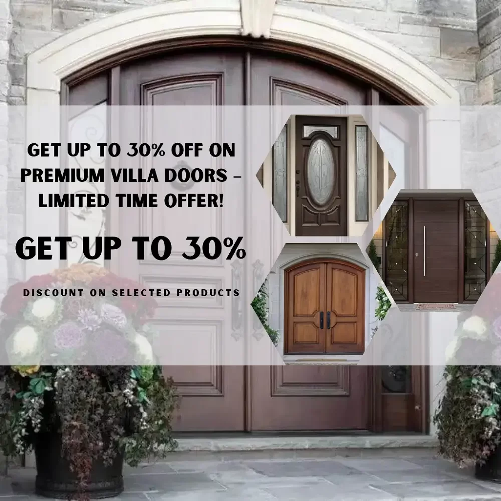 Villa Doors | Modern Main & Front Gate | Get upto 30% Off